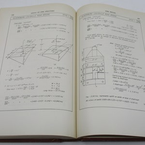 1957 Architectural and Civil Engineering Book, Design of Steel ...