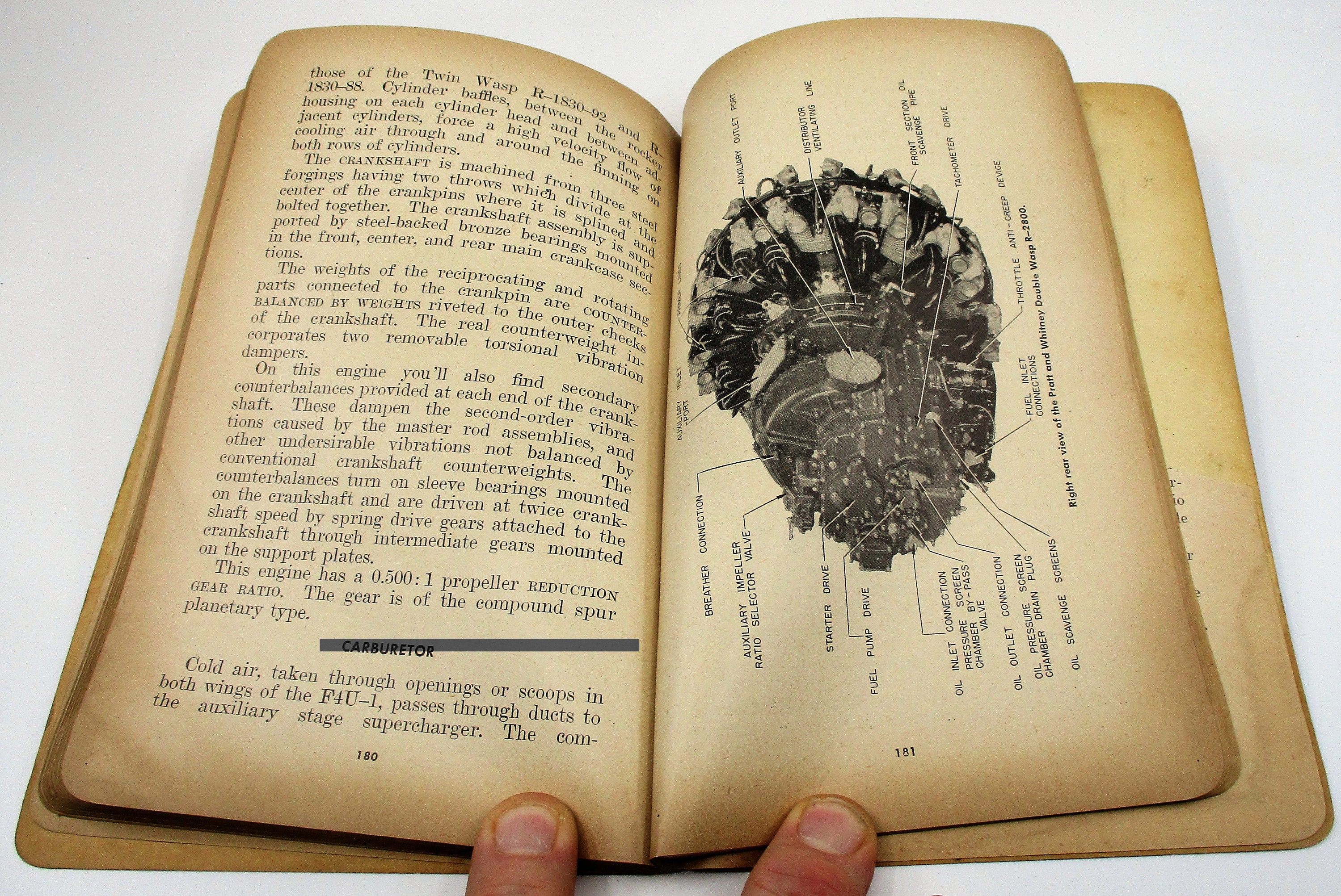 1944 Aircraft Engines: US Navy Training Course Book - Etsy