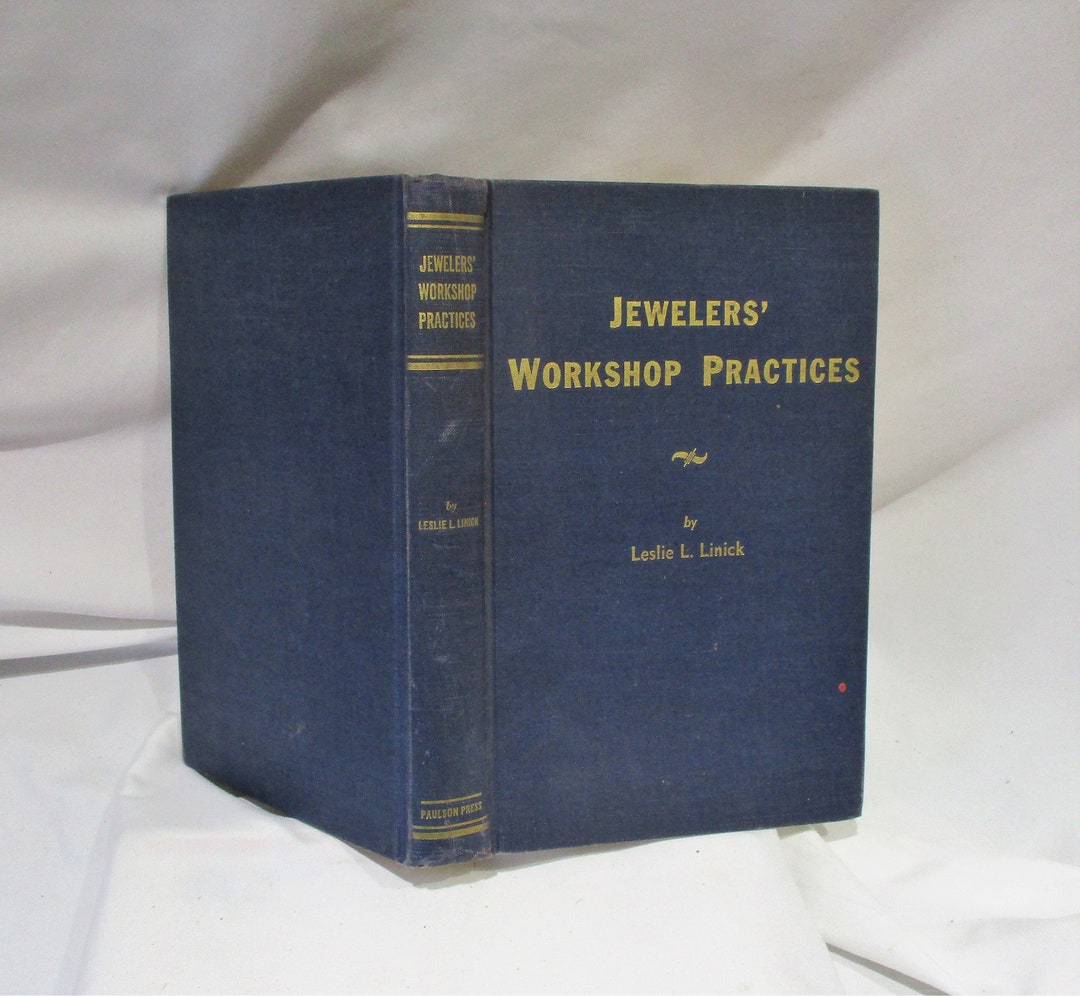 1948 Jewelers' Workshop Practices Book, Old Reference Guide, Vintage ...