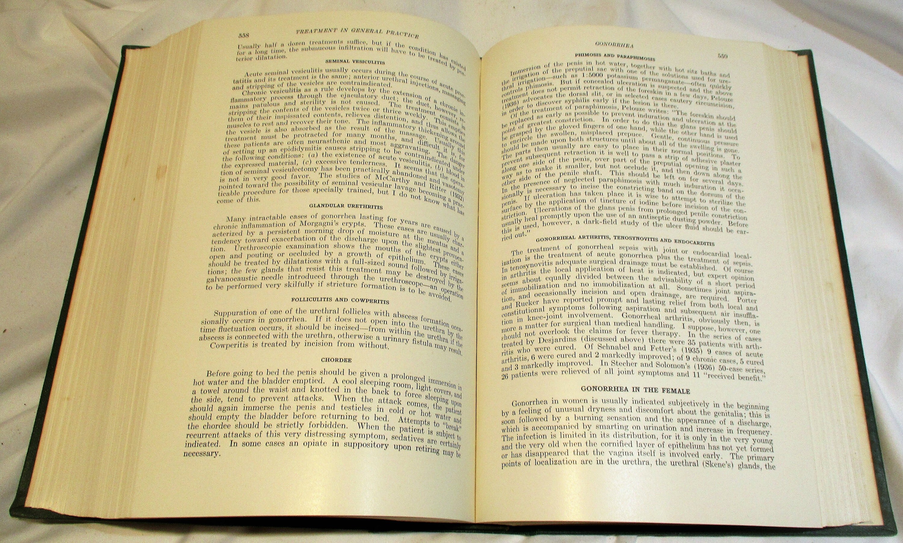 1938 Treatment in General Practice, Diagnosis, Diseases, Internal ...