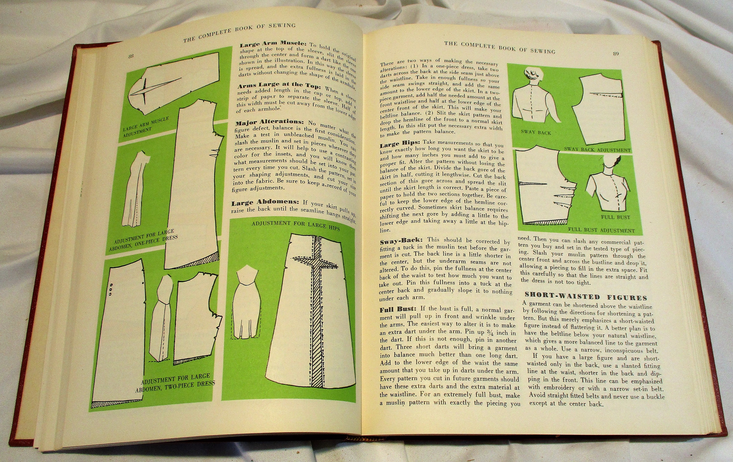 1949 Complete Book of Sewing, Comprehensive Guide to Sewing, Mid ...