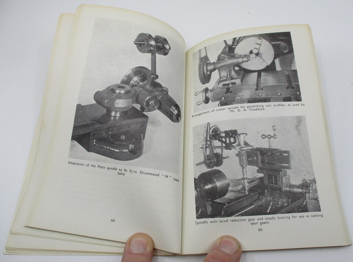 1973 Milling in the Lathe, Industrial Equipment Reference Handbook, Old ...