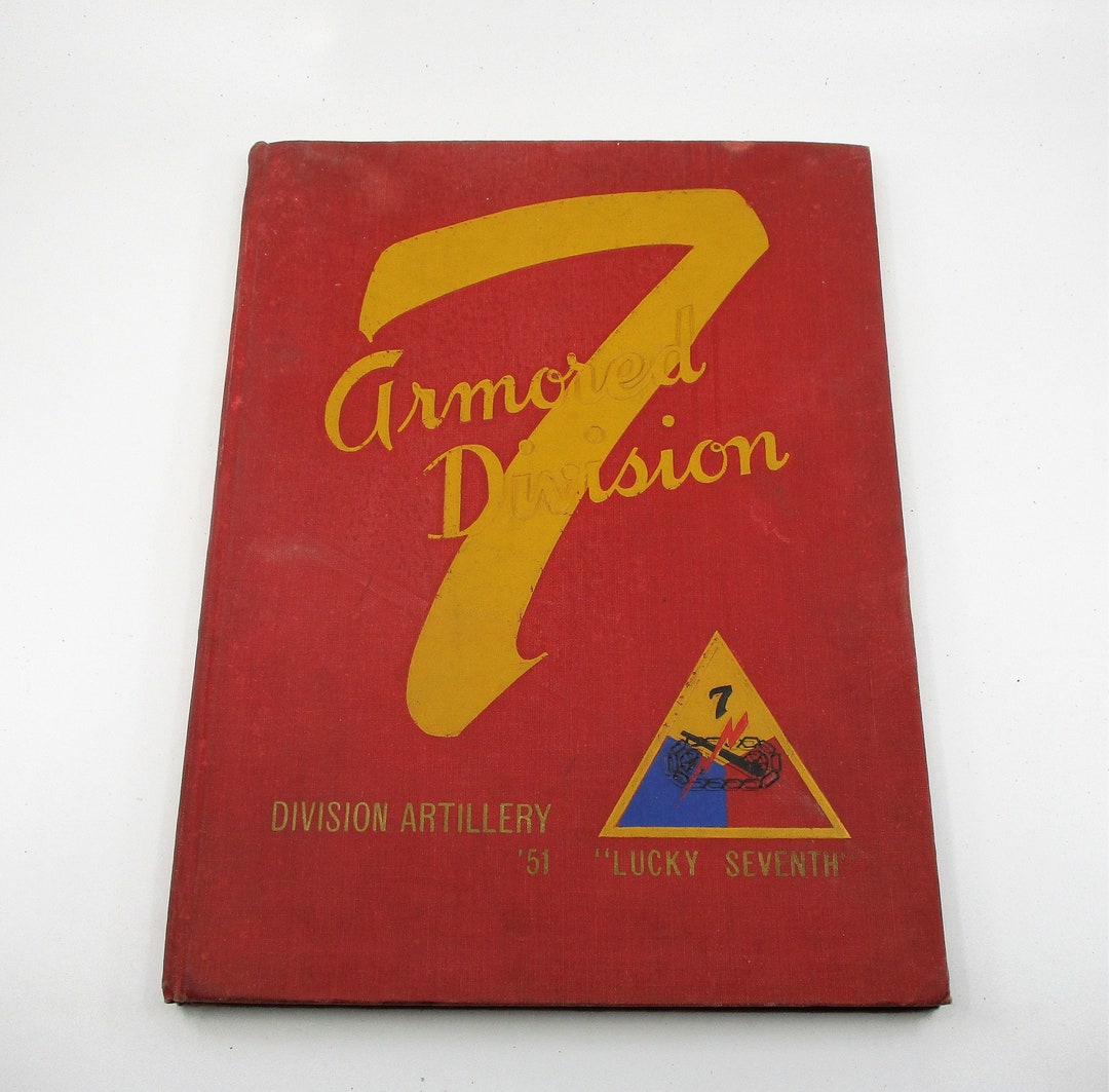 7th Armored Division, Vintage 1951 Military Yearbook, Illustrated ...