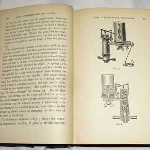 1900 Steam Engine Indicator, First Edition, Antiquarian Book ...