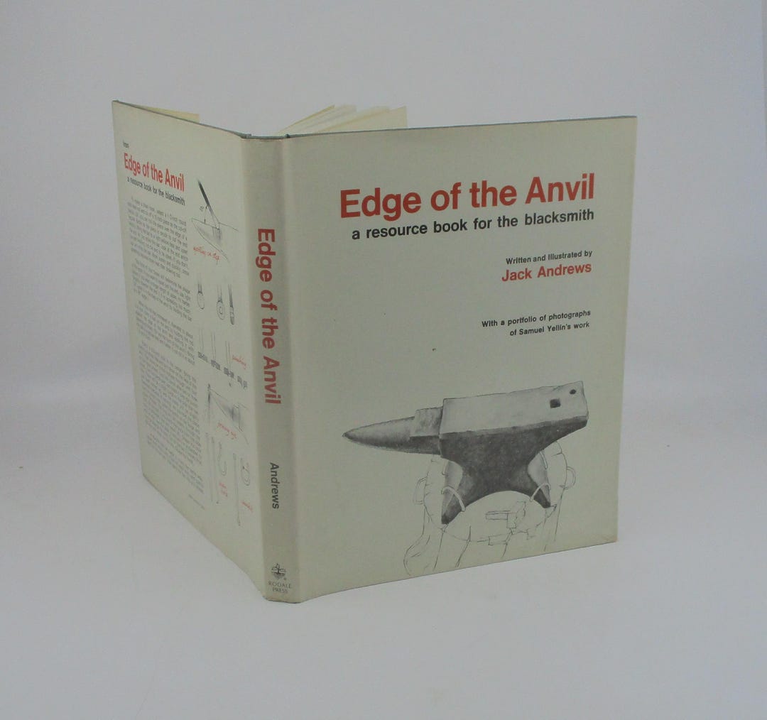 1977 Edge of the Anvil: Blacksmithing & Toolsmith Manual - Etsy