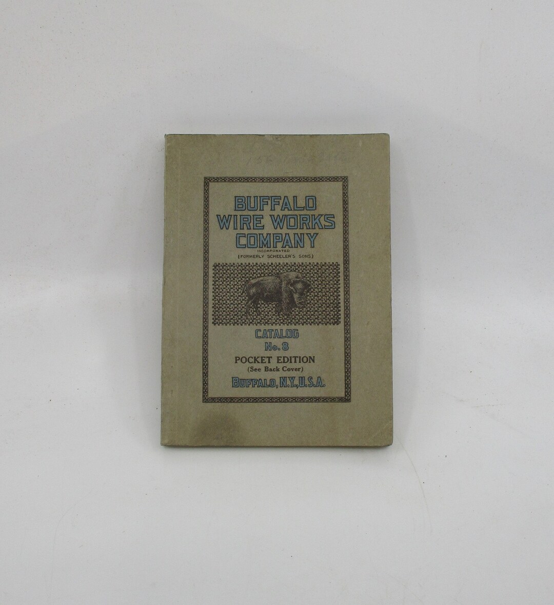 1916 Buffalo Wire Works Catalog, Ornamental Iron Works, Wire Cloth ...