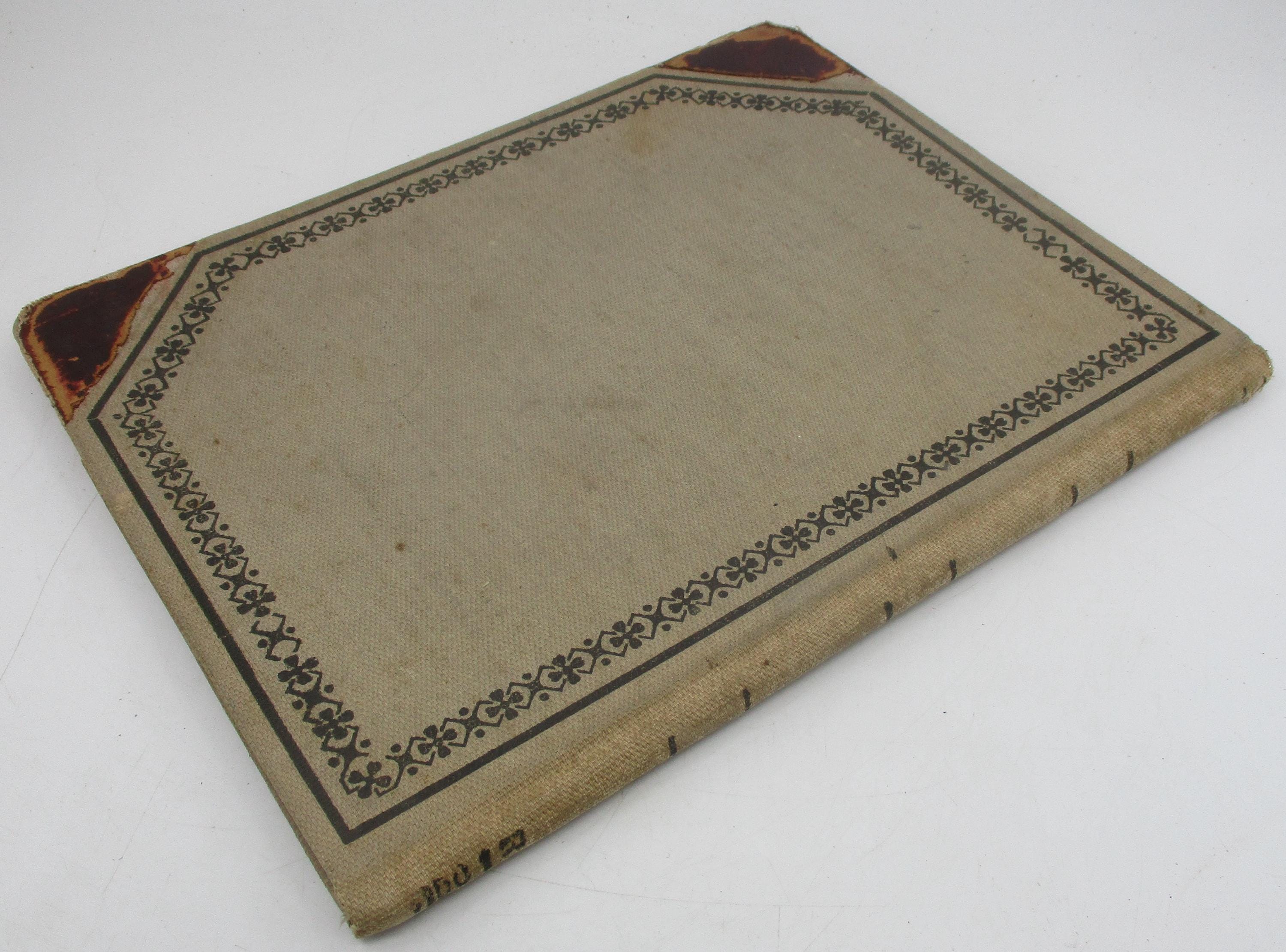 1901 Pike View Oil Company Antique Cloth Ledger, Colorado Springs - Etsy