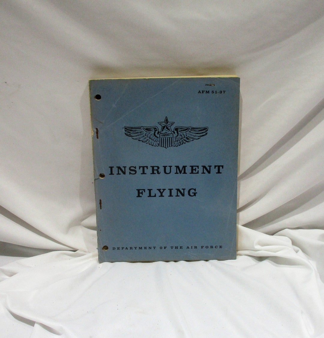 1971 US Air Force Instrument Flying, Vintage Aircraft Training Course ...