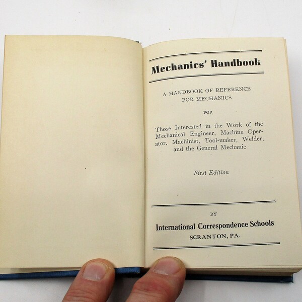 Machinist Handbook - Etsy