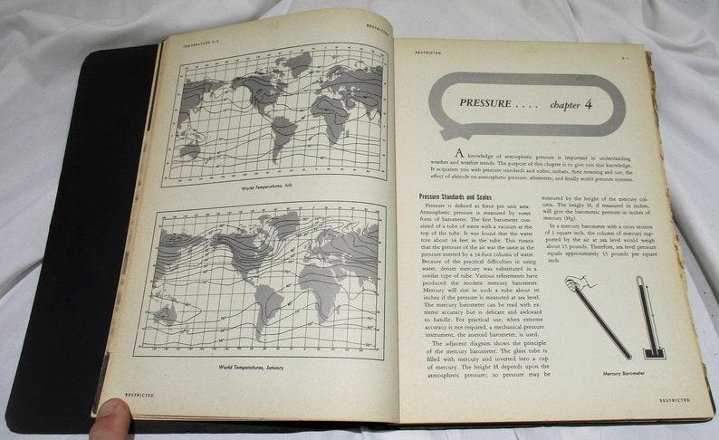 1951 US Air Force Weather for Aircrew Training, Early Flying ...