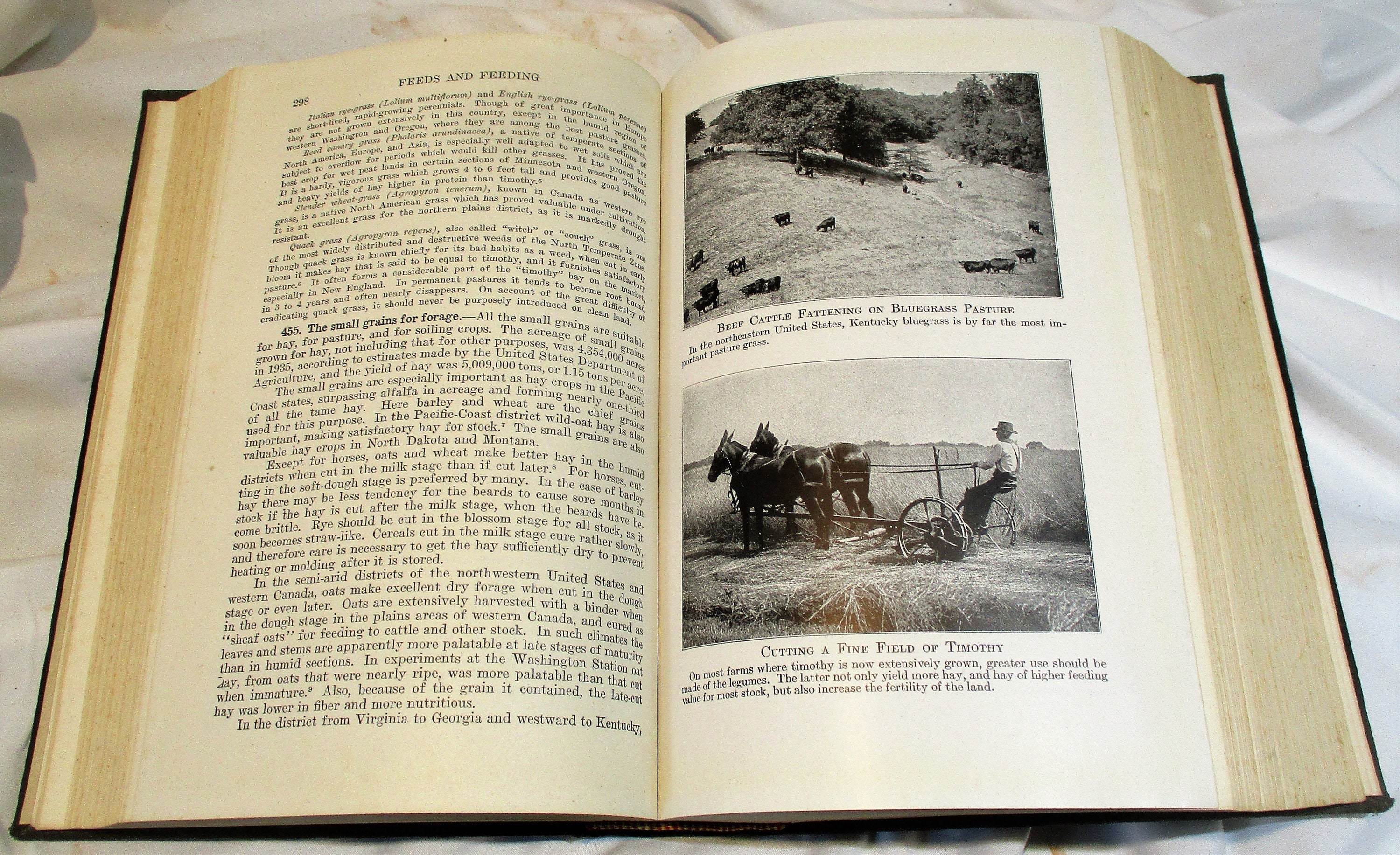 1947 Feeds and Feeding, Agriculture, Farm, Ranch, and Veterinary Book ...