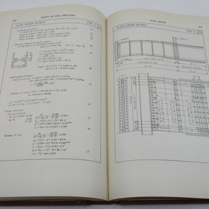 1957 Architectural and Civil Engineering Book, Design of Steel ...