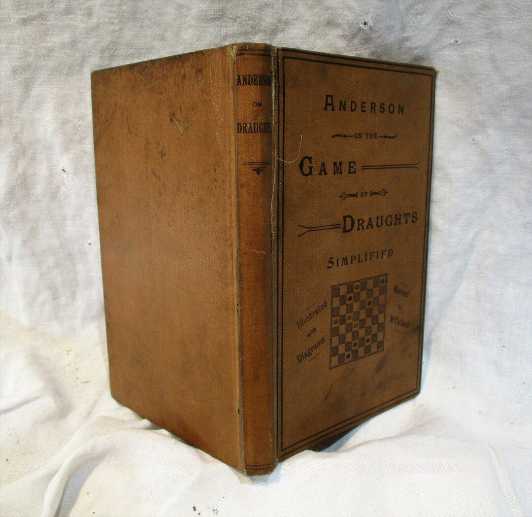 1905 Checkers Book: Scottish Game Theory, Illustrated - Etsy