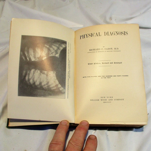 Old Medical Book - Etsy
