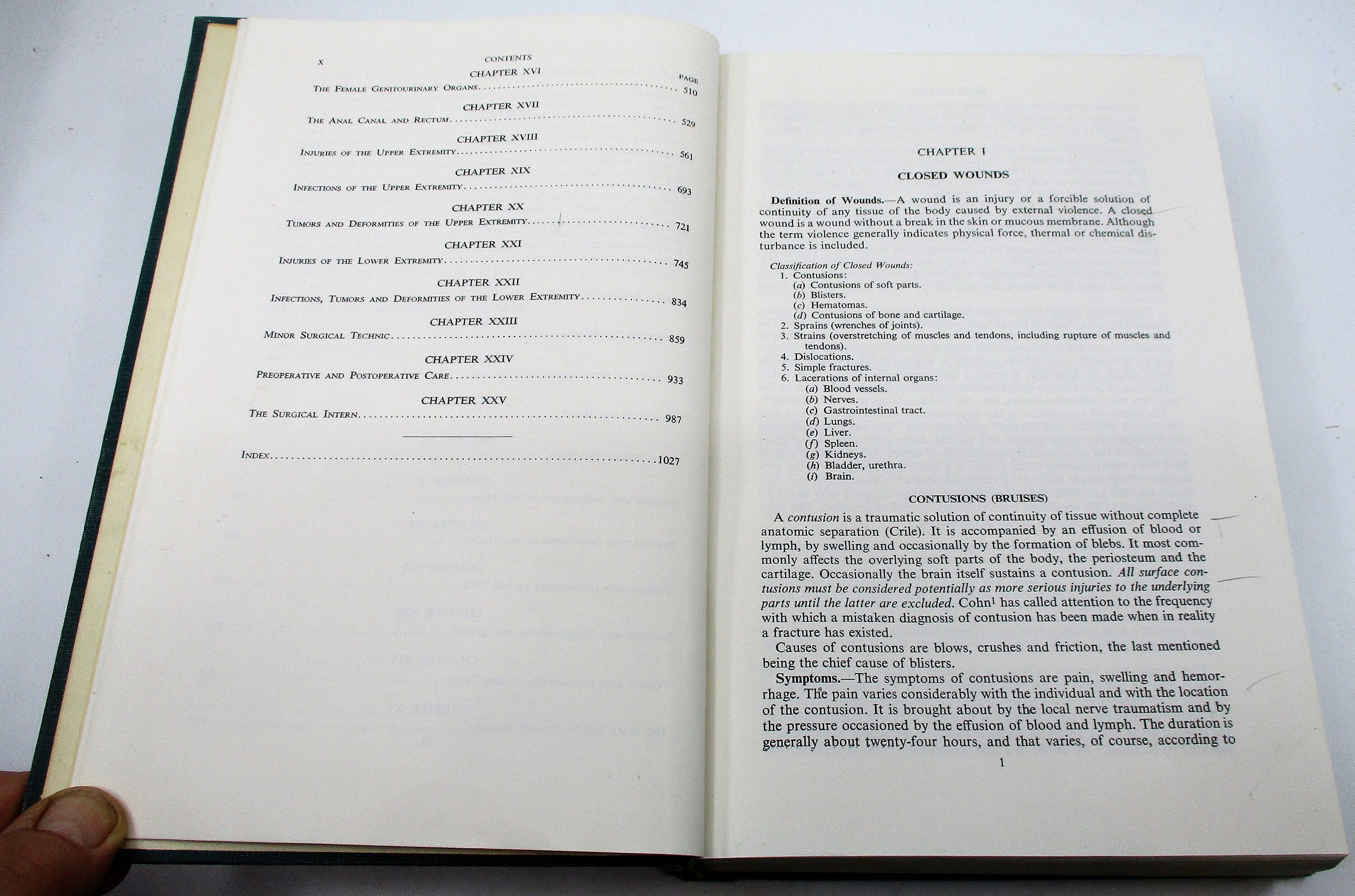 1948 Minor Surgery, Vintage Medicine Textbook, Medical School Textbook ...