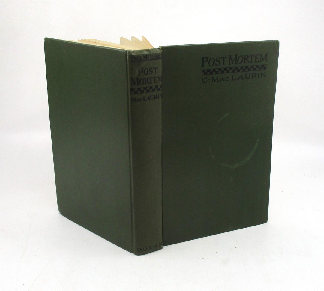 1922 Post Mortem Essays: Historical Medical Antiquarian Book - Etsy