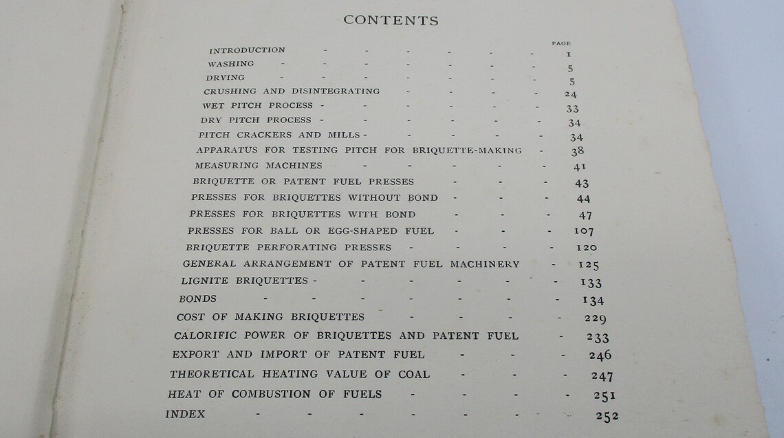 1903 Briquettes and Patent Fuel, Coal Energy, Manufacturers and ...