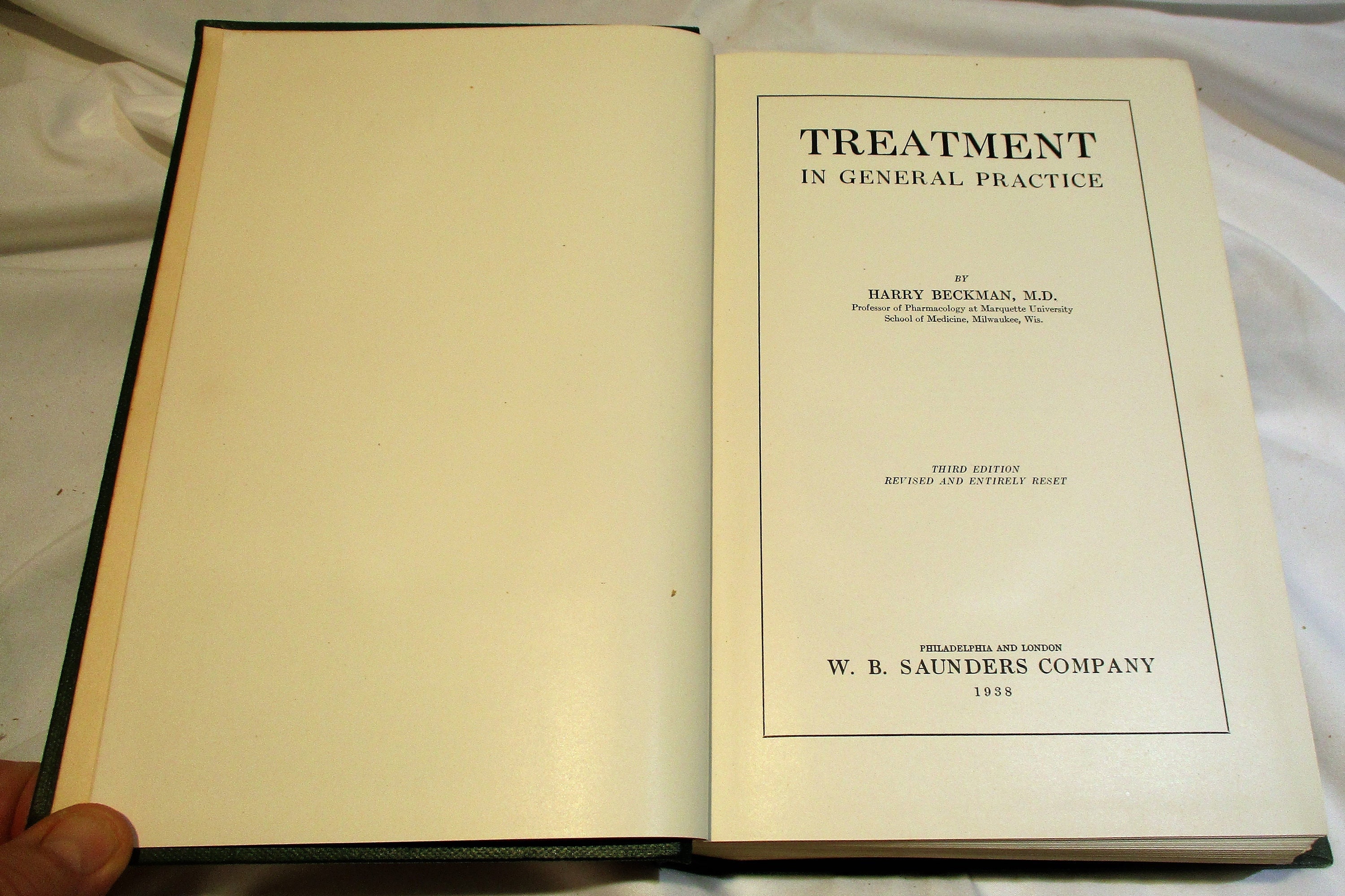 1938 Treatment in General Practice, Diagnosis, Diseases, Internal ...