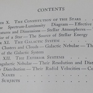 1940 Astronomy, Planets, Solar System, Stellar Motions, Galaxy ...