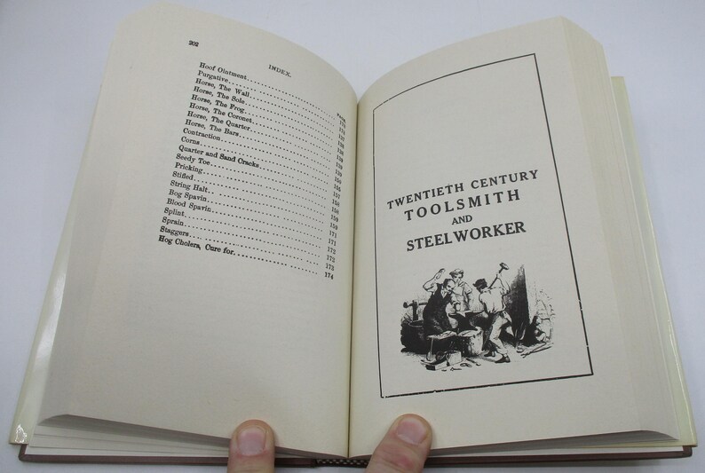 1982 Blacksmithing Manual: Toolsmith & Steelworker Handbook - Etsy