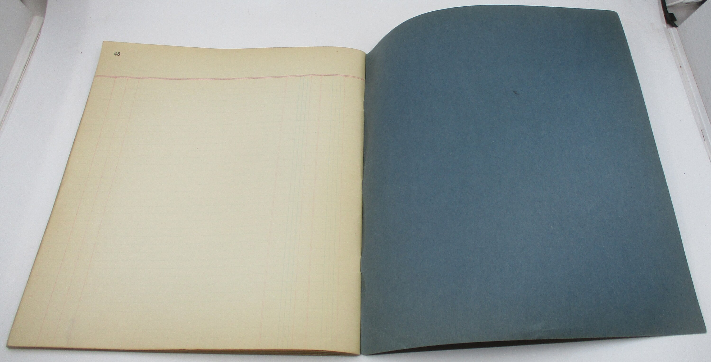 1930 Vintage Ledger or Cash Book, Bookkeeping and Accounting School ...