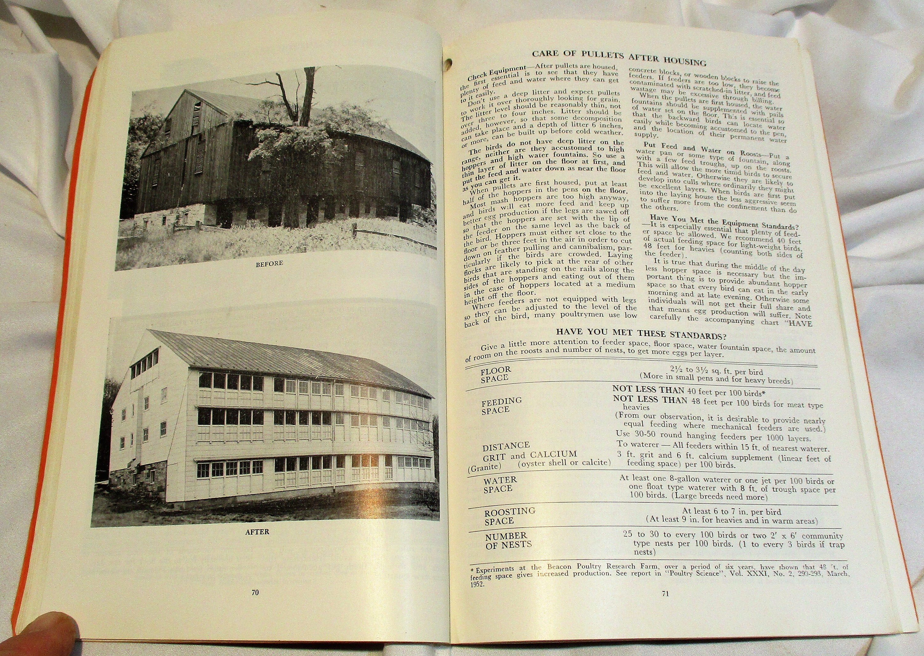 1958 Poultry Guide, Profitable Poultry Management, Chicken Handbook ...