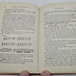 Undated the Art of Violin Bowing, Late 19th or Early 20th Century Music ...