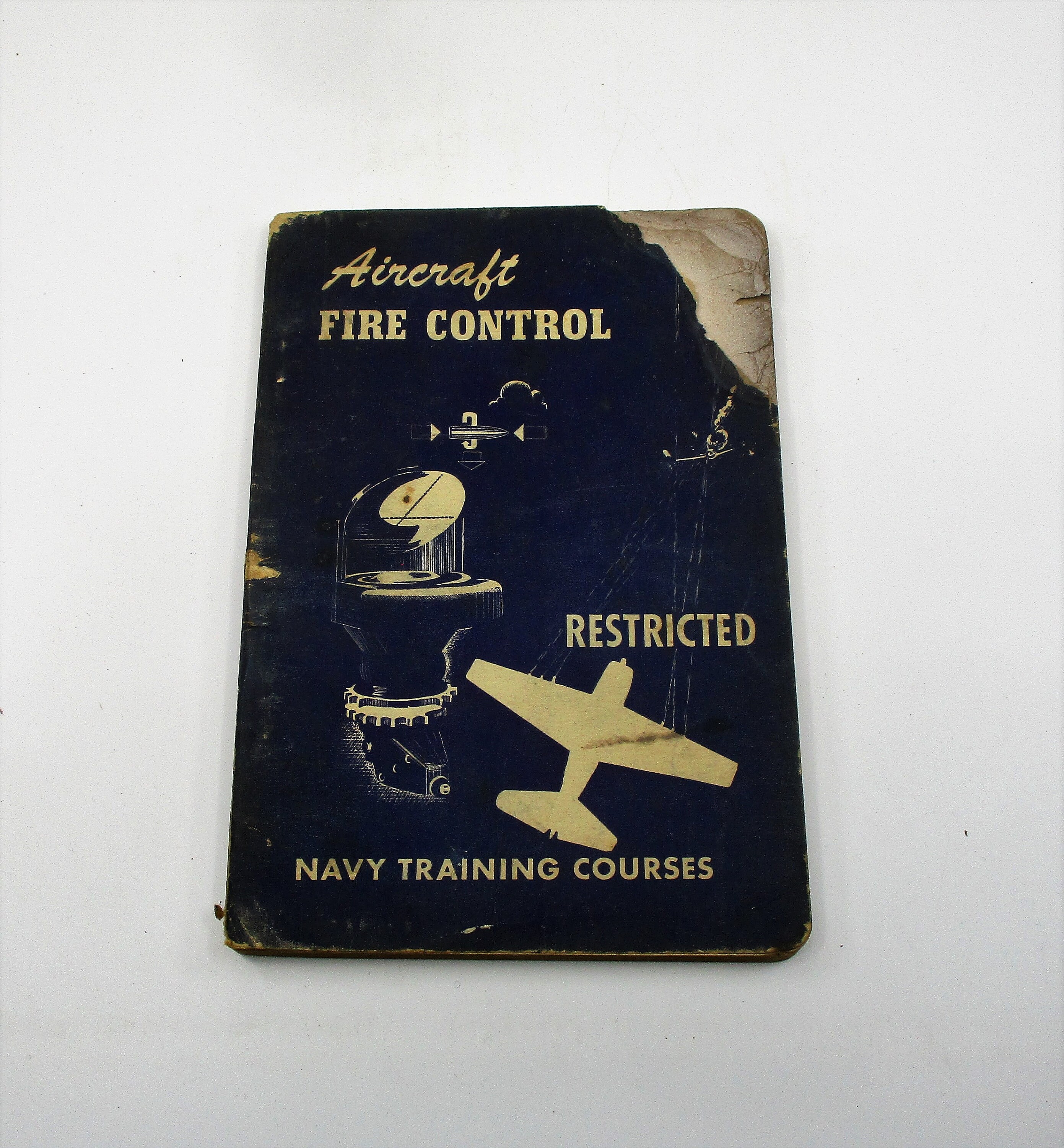 1944 Aircraft Fire Control, US Navy Training Course Book, Aviation and ...