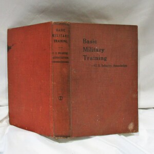 1927 ROTC US Army Infantry Training Manual: Antiquarian Military ...
