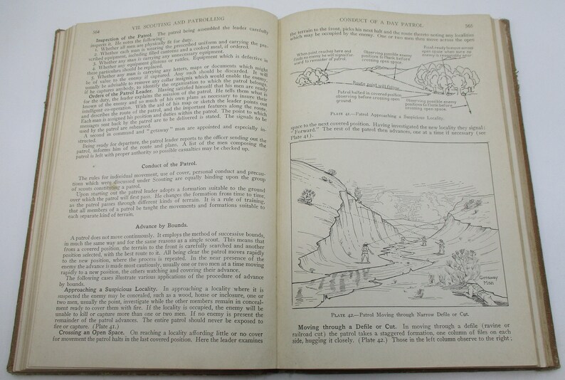 1925 ROTC US Army Infantry Training Manual: Antiquarian Military ...