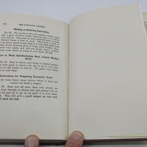 1982 Blacksmithing Manual: Toolsmith & Steelworker Handbook - Etsy