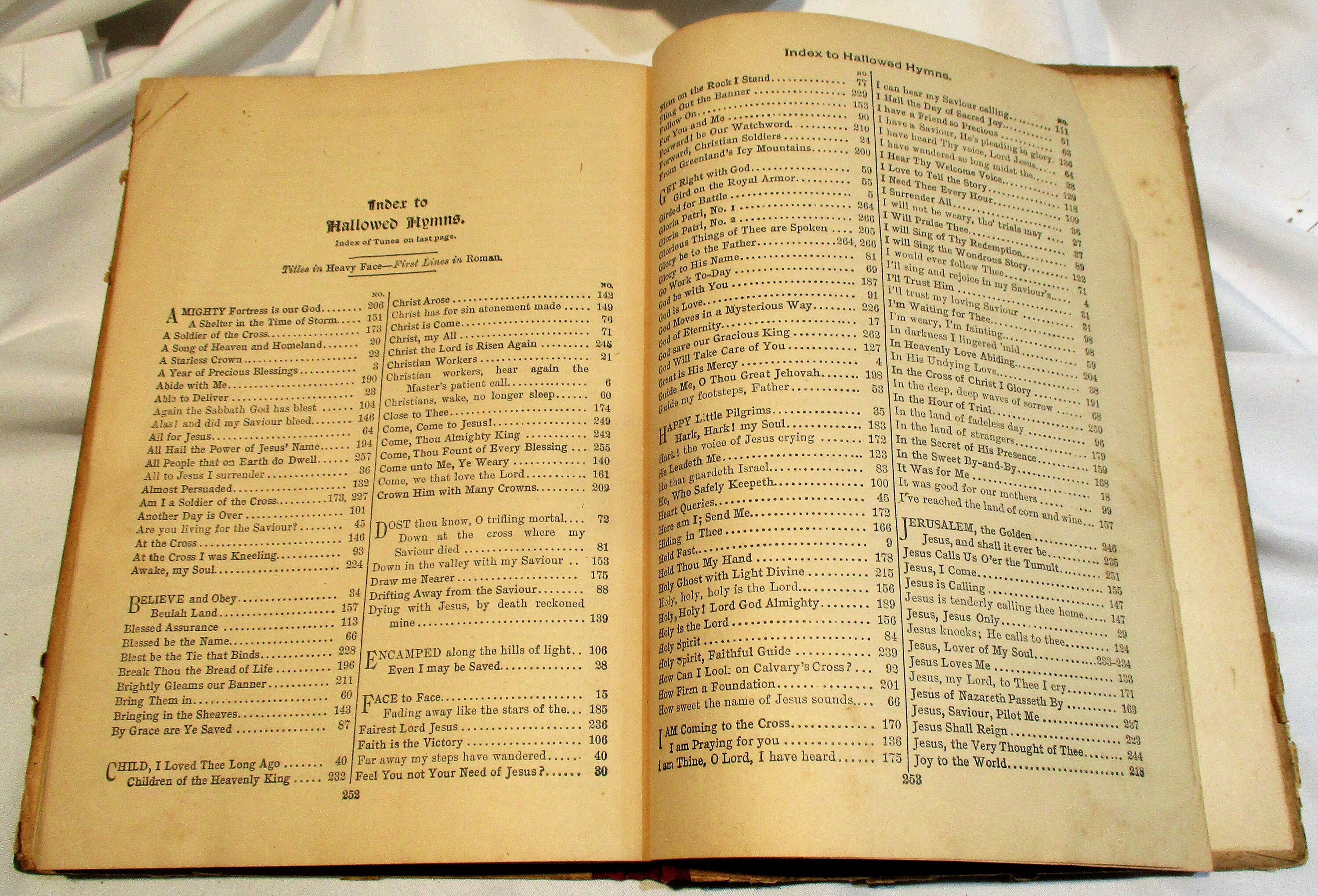 1911 Hallowed Hymns, New and Old, Antiquarian Religious and Choral ...
