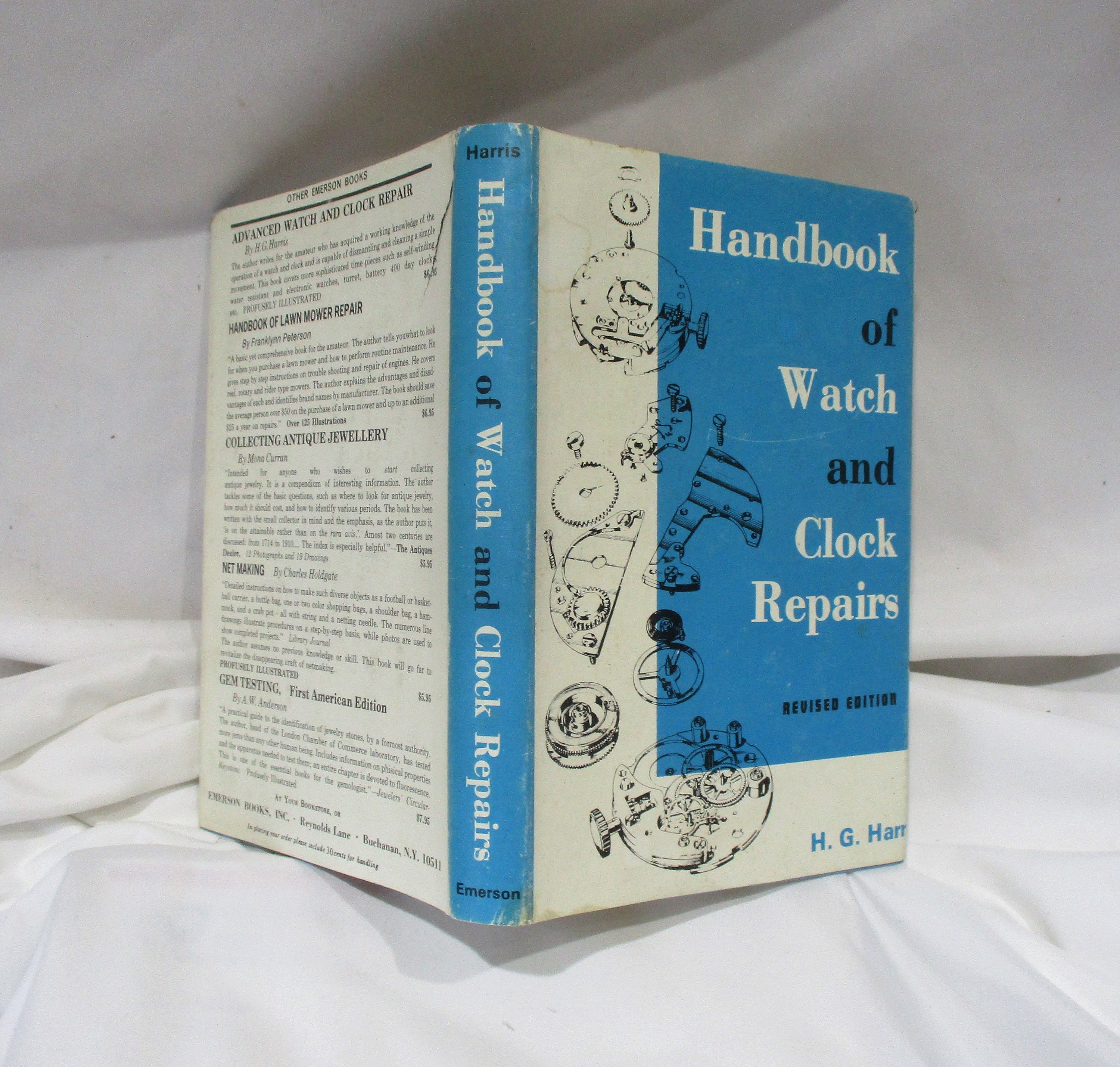 1974 Handbook of Watch and Clock Repair Book Old Reference - Etsy