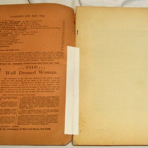 1894 Phrenological Journal of Sciences and Health, 19th Century Quack ...