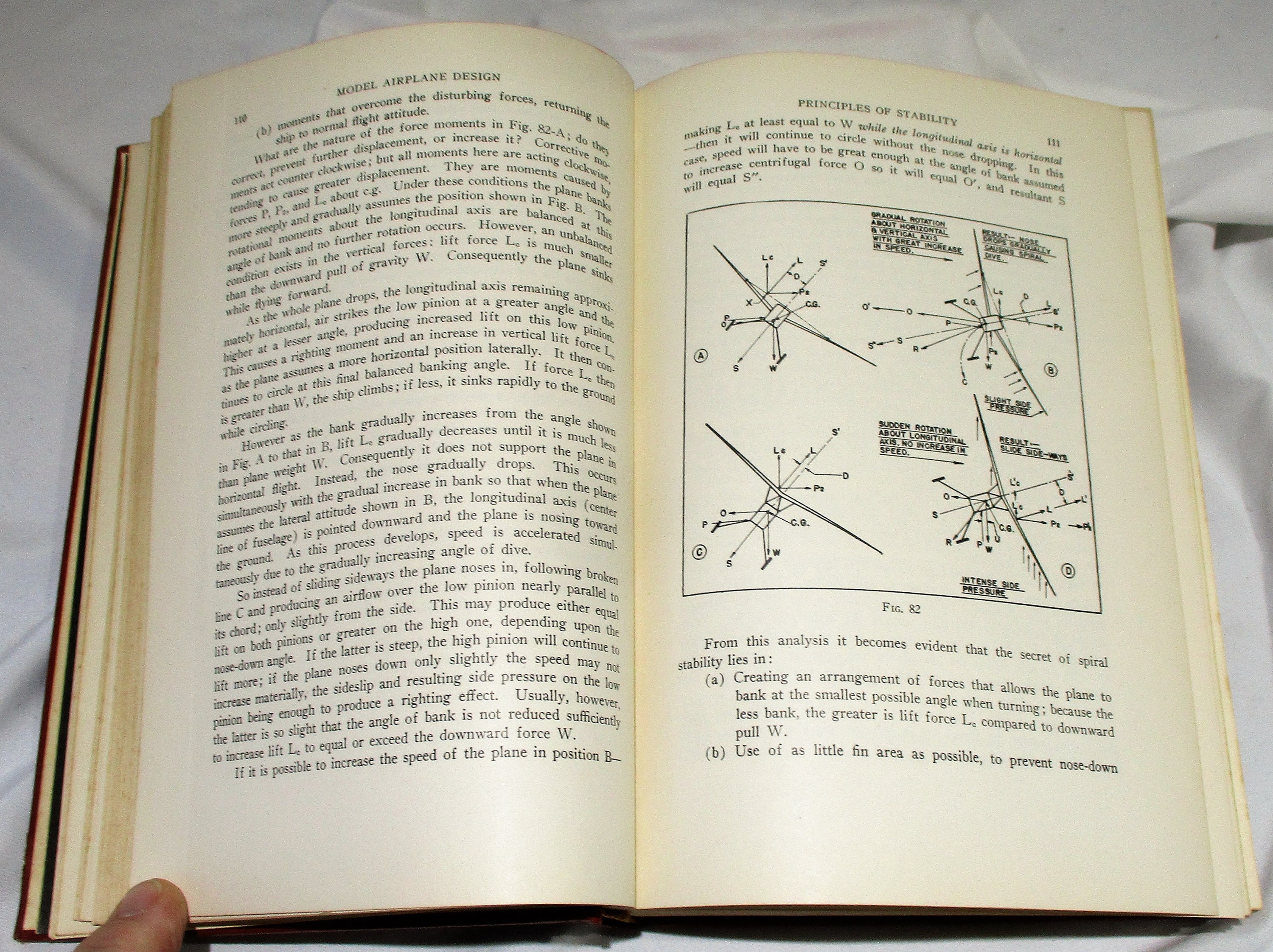 1943 Model Airplane Design and Theory of Flight, Book of Model ...