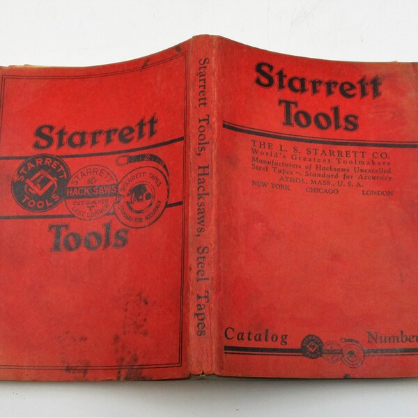 Old Starrett Tools - Etsy