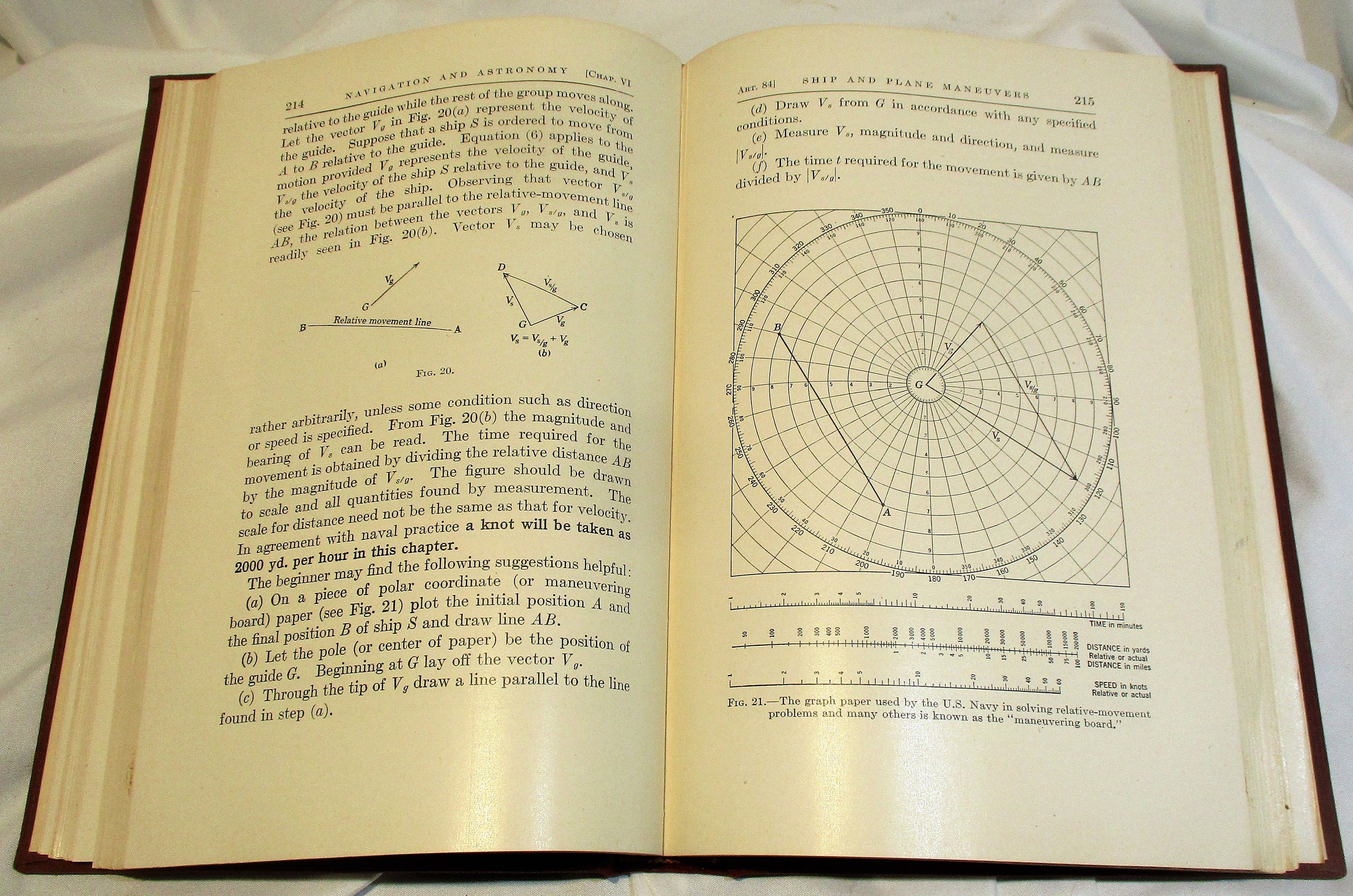 1943 Navigation Book, US Navy Navigation Handbook, World War 2 Era ...