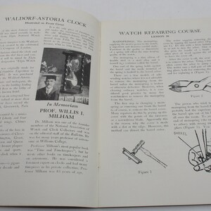 1957 Watchmakers' Journal, Watch and Clock Repair Book, Old Reference ...
