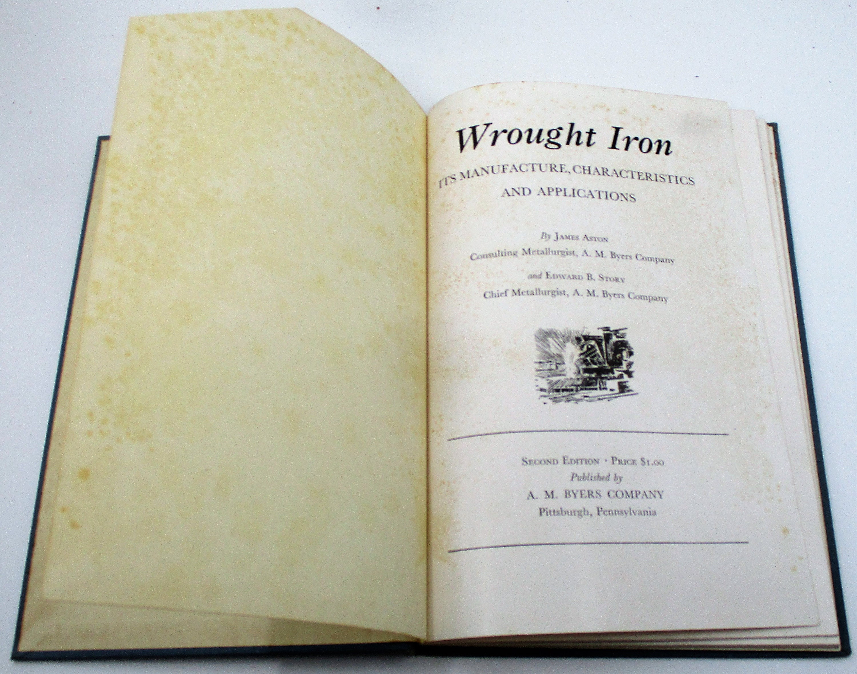 1949 Wrought Iron, Metallurgy, Foundry, and American Metallurgical ...