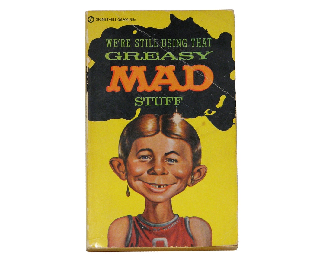 1963 We're Still Using That Greasy MAD Stuff (paperback) - Etsy