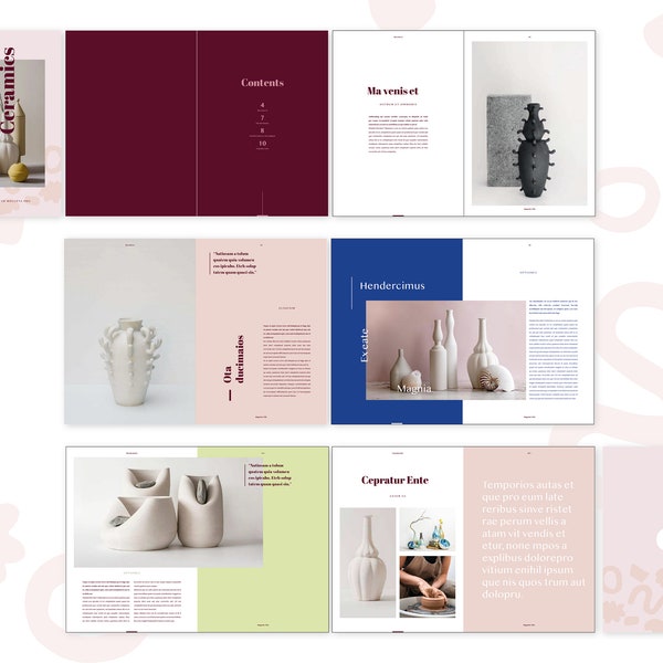 Pottery Templates - Etsy
