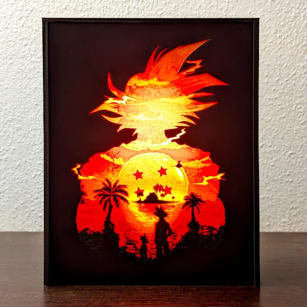 Dragon Ball Z Lamp - Etsy