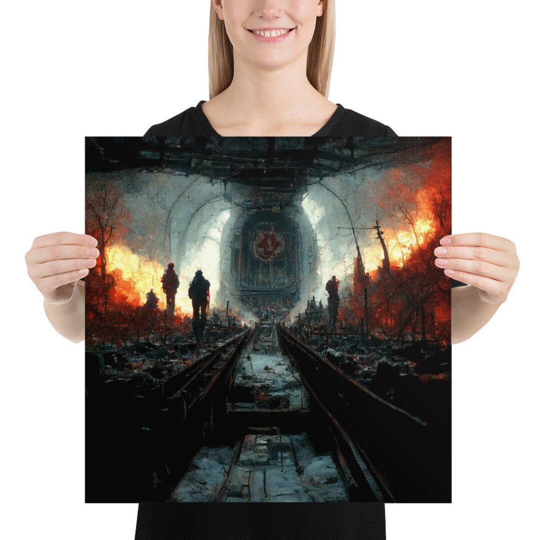 Metro 2033 Inspired Video Game Posters Metro 2033 Poster - Etsy