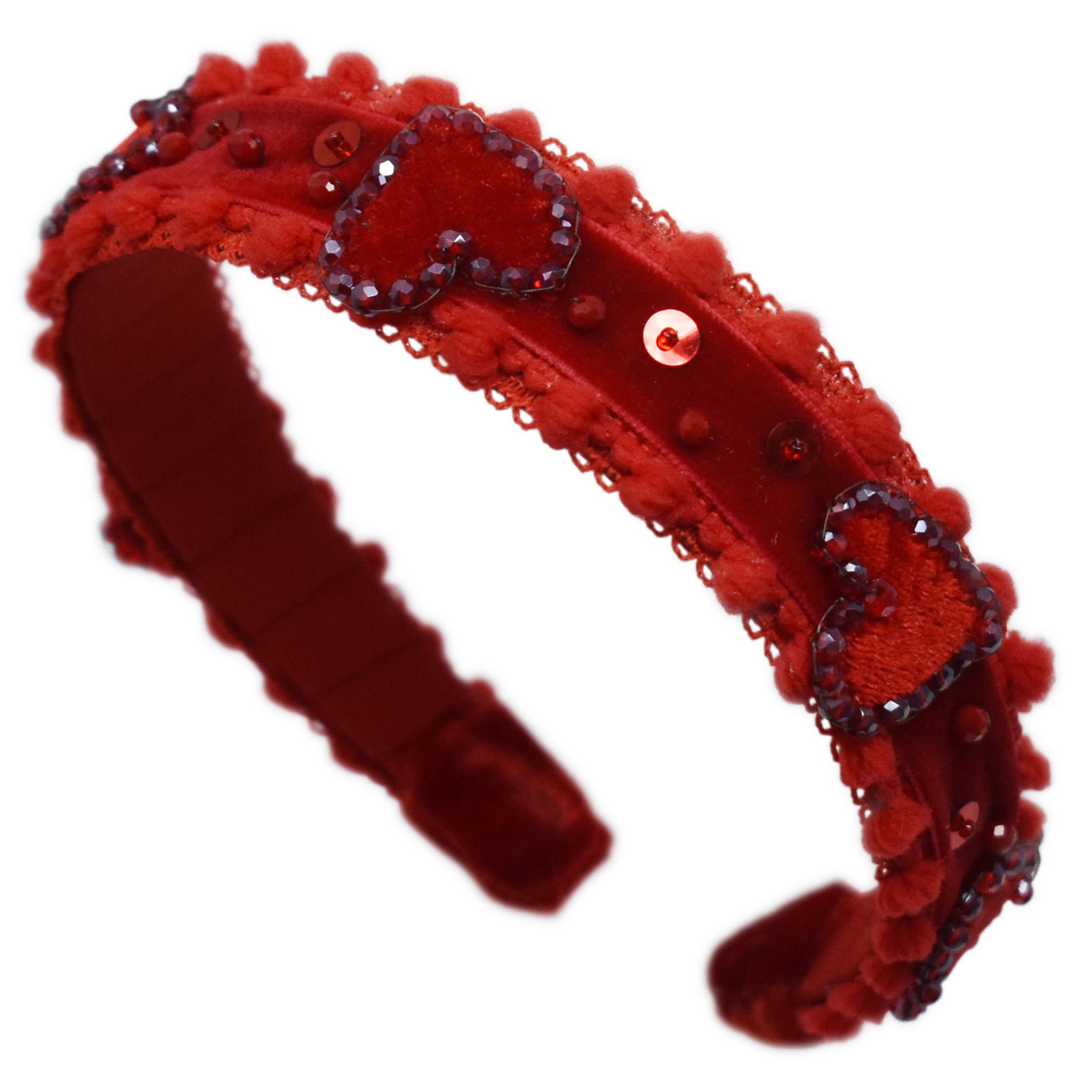 Valentines Day Headband Red Headband, Valentines Day Gift - Etsy