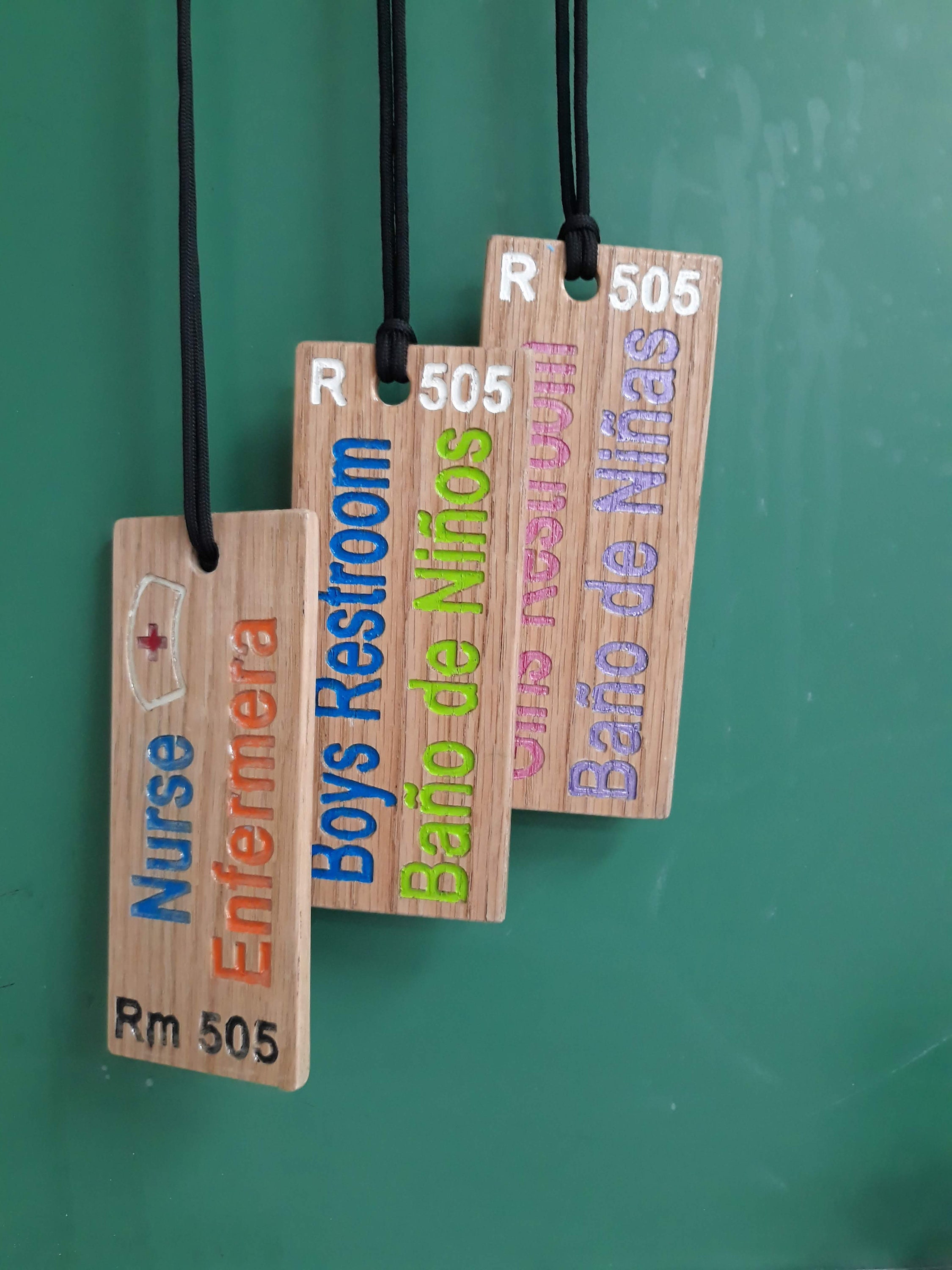 School Hall Passes Restroom Nurse Library Pases Escuela Pasillo Baño ...