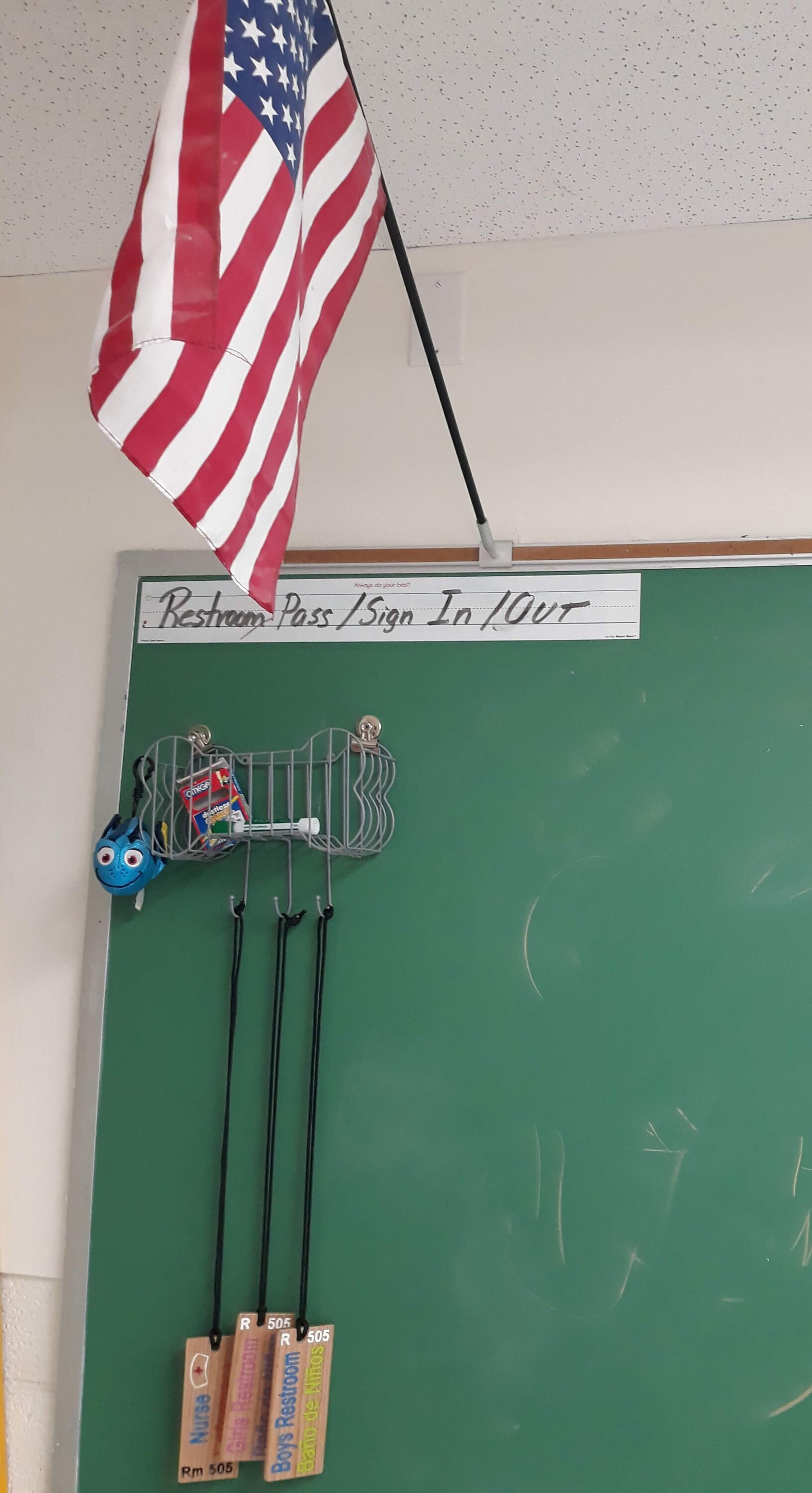 School Hall Passes Restroom Nurse Library Pases Escuela Pasillo Baño ...