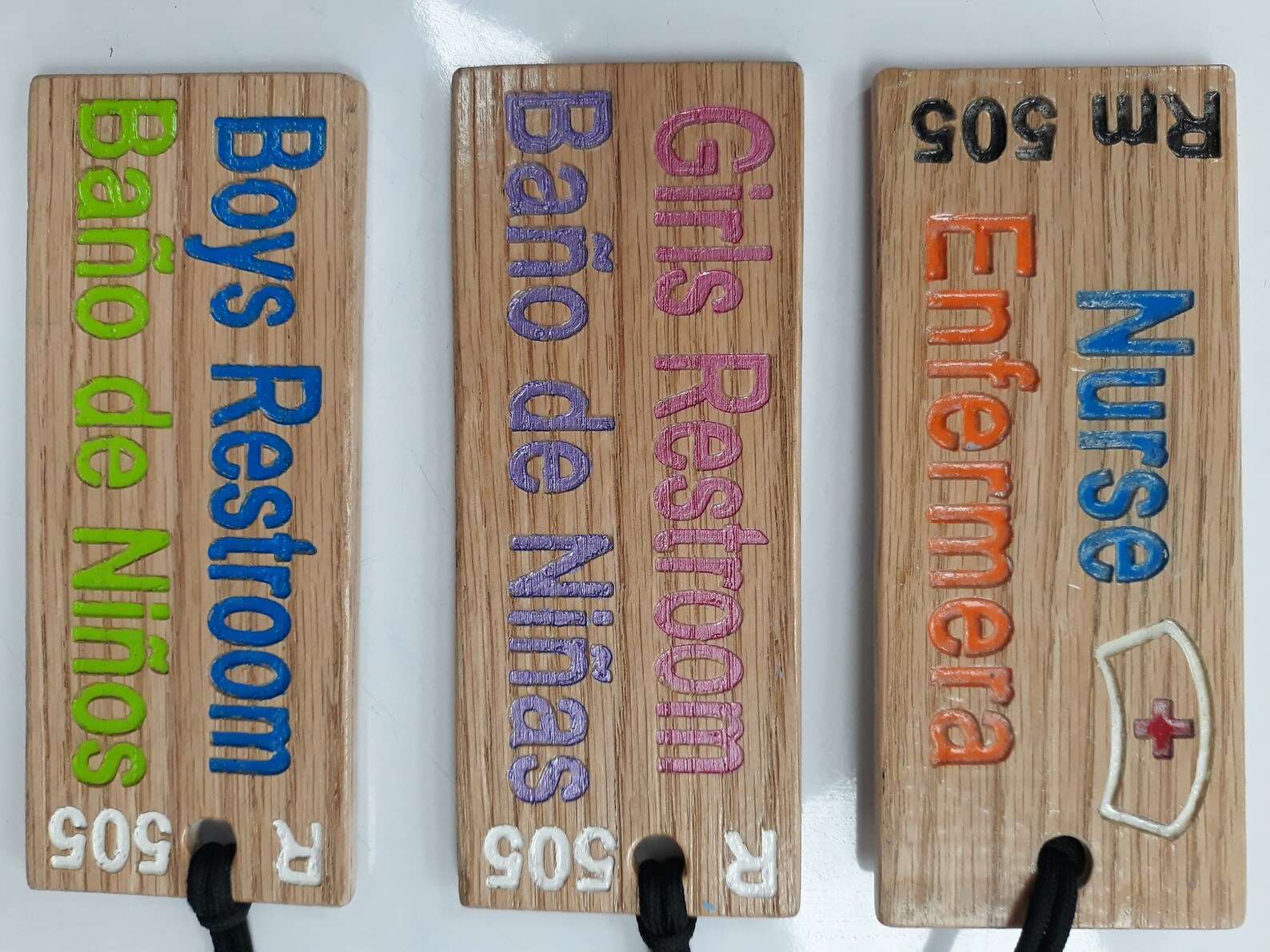 School Hall Passes Restroom Nurse Library Pases Escuela Pasillo Baño ...