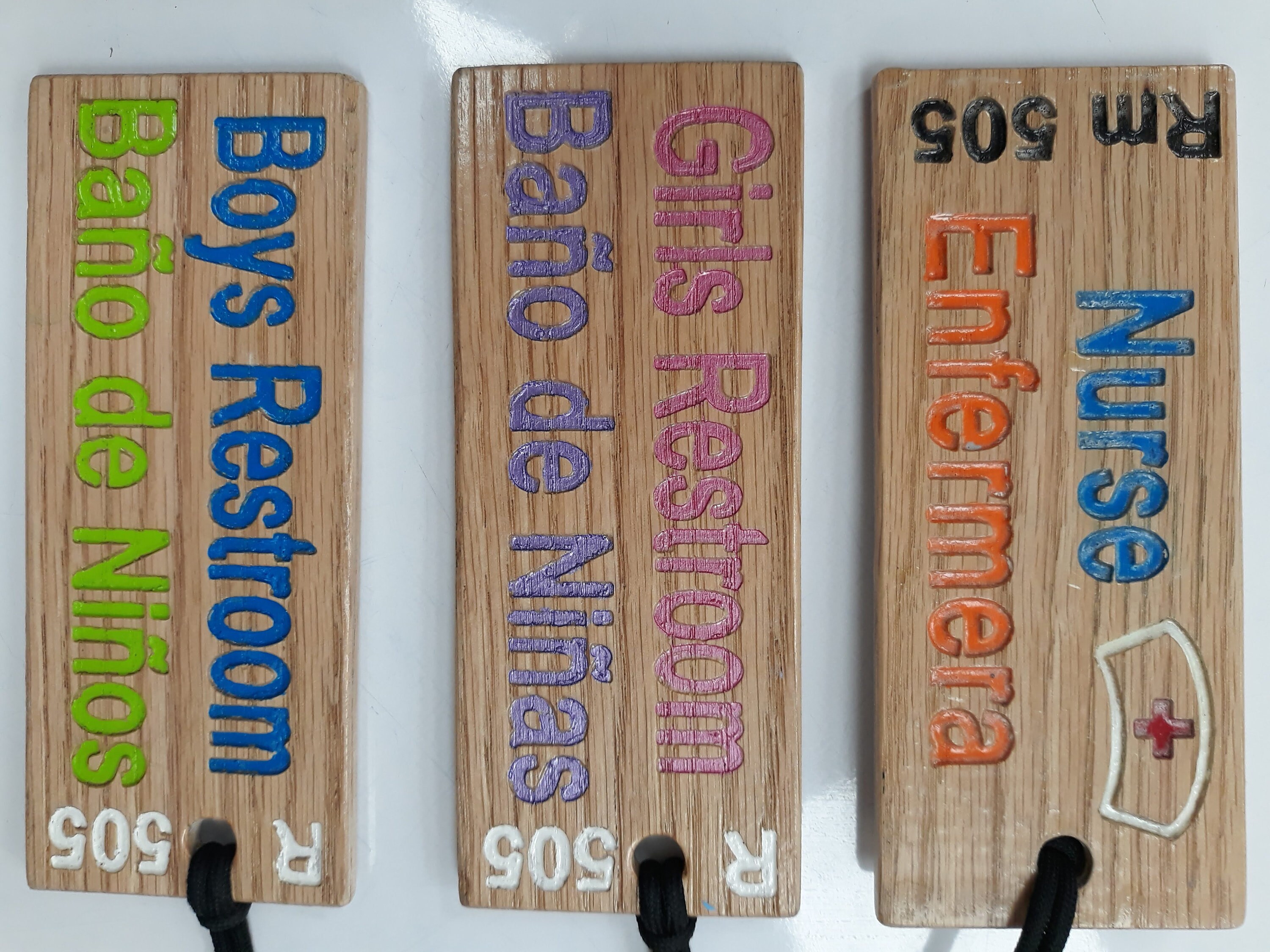 School Hall Passes Restroom Nurse Library Pases Escuela Pasillo Baño ...