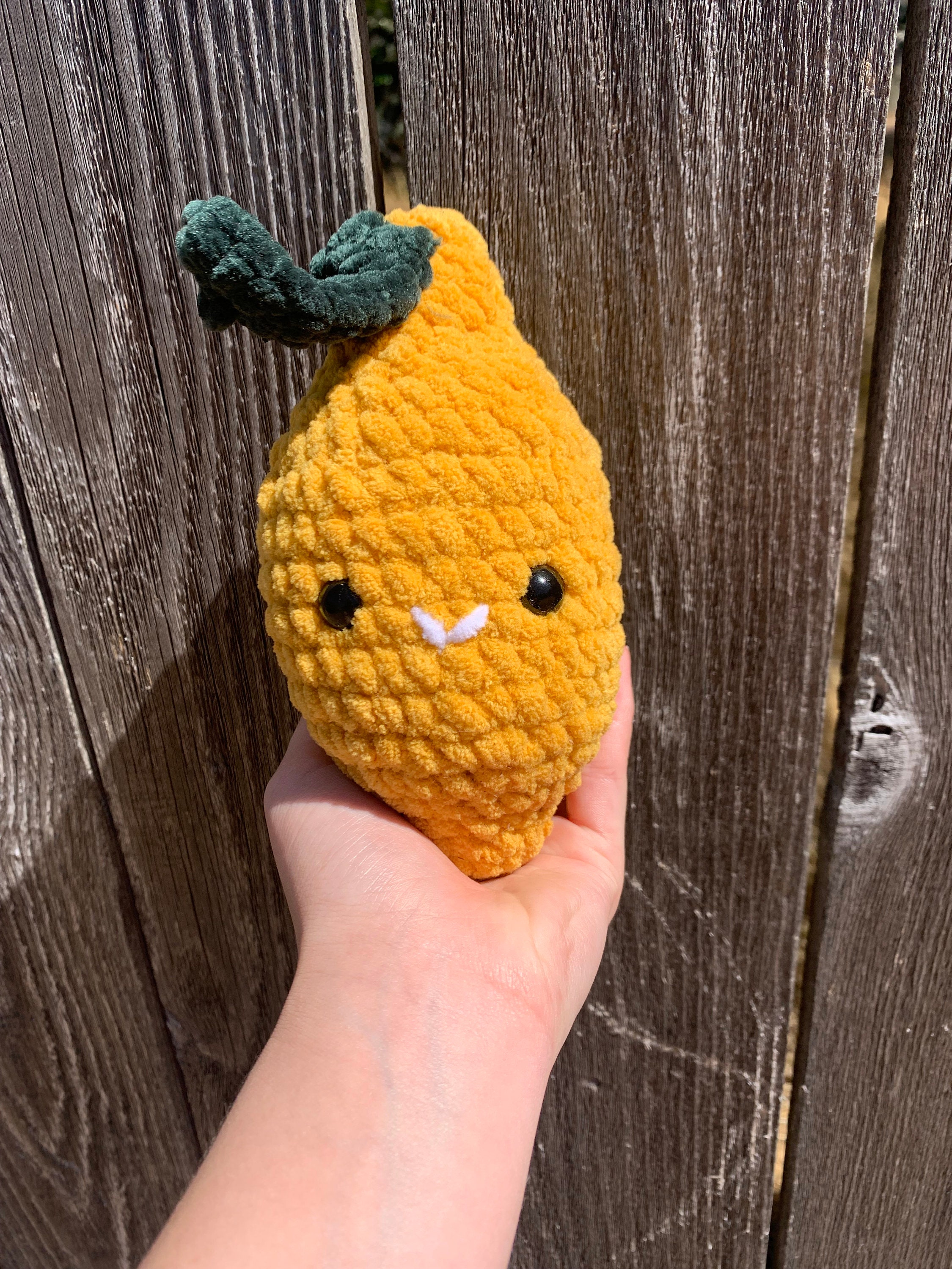 Cute Crotcheted Lemon - Etsy