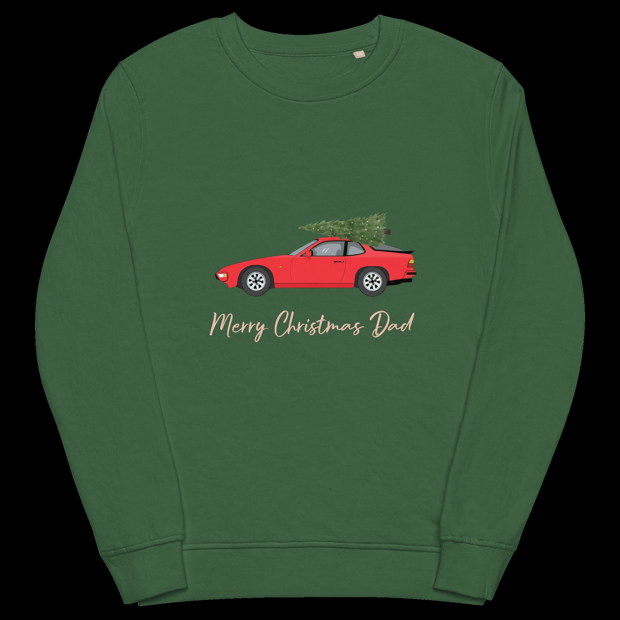 Porsche 924 Christmas Jumper - Funny Classic Car XMAS Sweatshirt - Gift ...